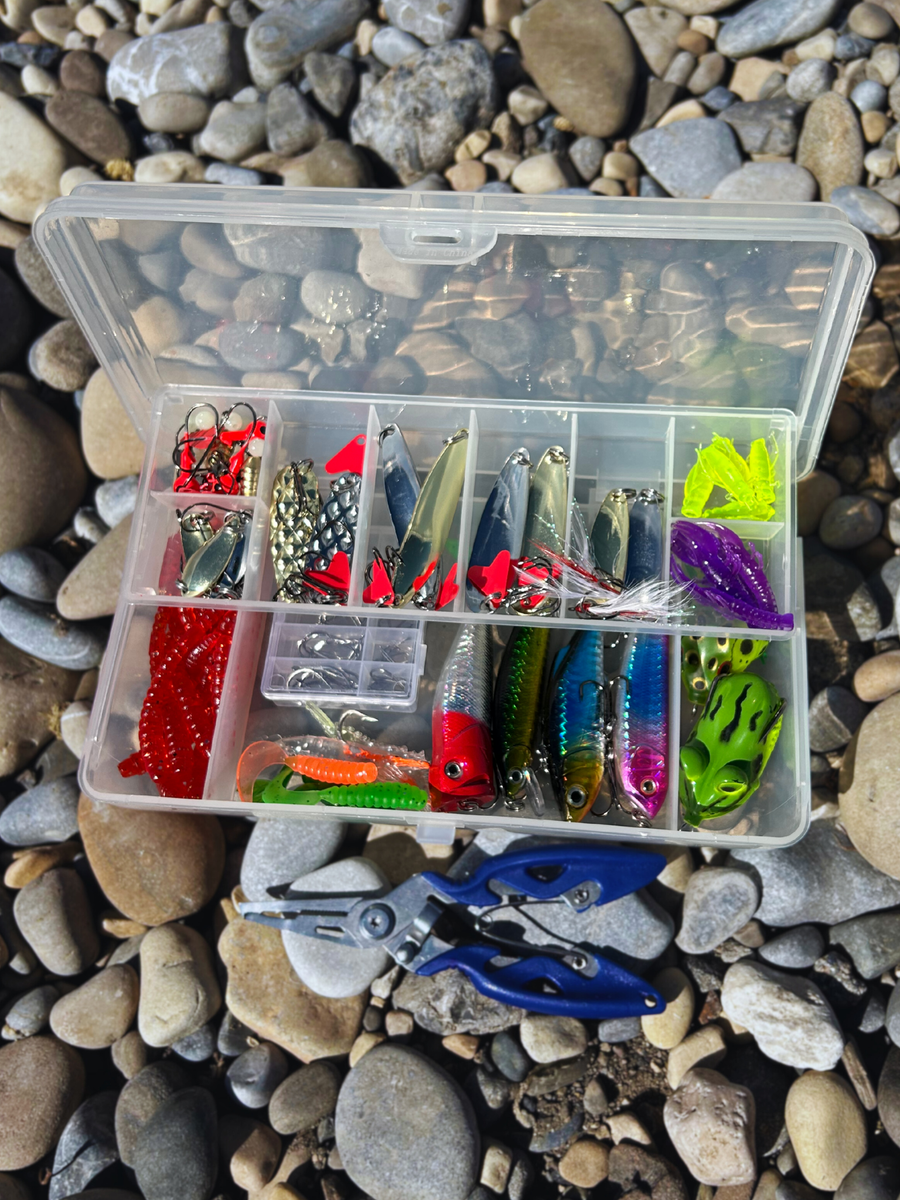 CarryKit™ Compact Tackle Box – Complete Travel Fishing Kit for Any ...